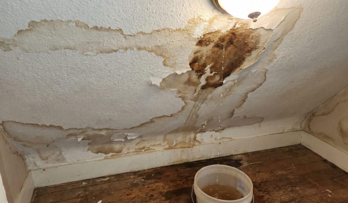 Why Is My Ceiling Leaking Brown Water? Causes, Dangers & How to Fix It ...