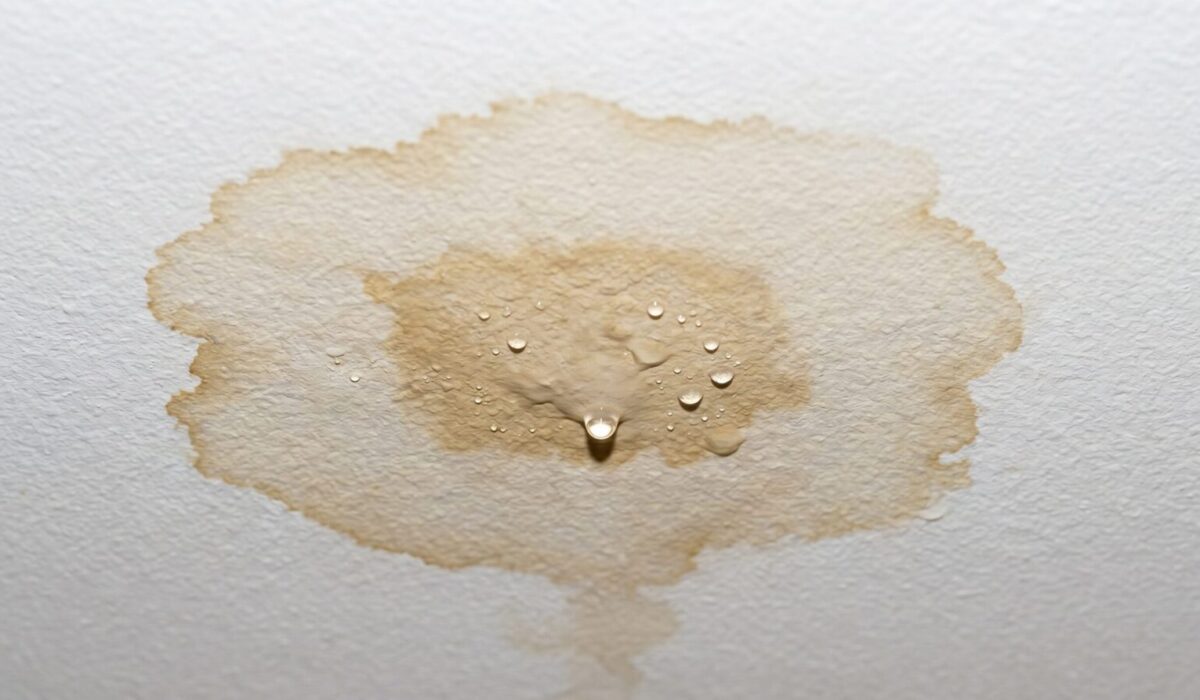 Why Is My Ceiling Leaking Yellow Water? Causes, Dangers & What to Do in ...